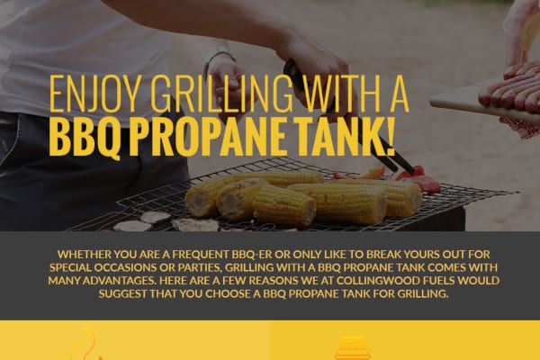Enjoy Grilling with a BBQ Propane Tank! [infographic] | Collingwood Fuels